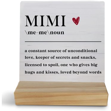 My Biggest Fans Call Me Mimi, Mimi Gifts, Wood Sign, Gifts for Mimi ...