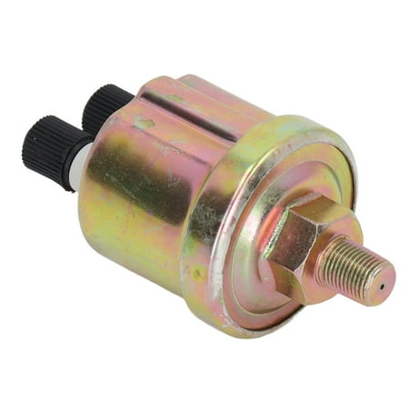 Oil Pressure Sensor, Portable 1/8NPT Aluminum Alloy 0-10Bar Oil Pressure Sensor Replacement For ...