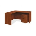 HON 10700 Series Desk, 3/4 Height Double Pedestals, 72 x 36 x 29 1/2 ...