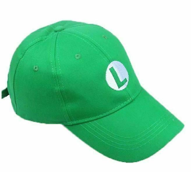 Super Mario Bros Odyssey Luigi Baseball Cap Kids Mens Adjustable Hats_y ...
