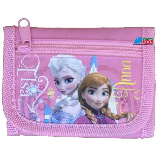Private Label - Disney Frozen Elsa and Anna Tri Fold Kids Wallet Hot ...