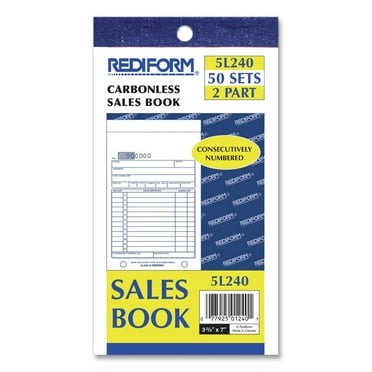 Purchase Order Book Bottom Punch, 5 1/2 x 7 7/8, Two-Part Carbonless ...