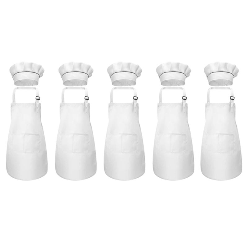 Click here for Geloo 10-Piece Childrens Apron And Chef Hat Set Ad... prices