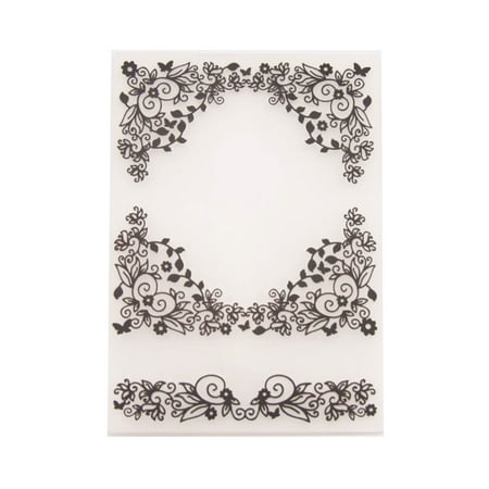 DIY Plastic Bump Embossing Template Stencil Folder for Album ...