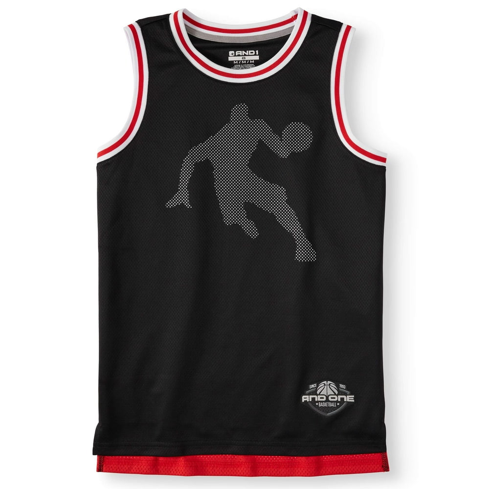 AND1 - AND1 Polyester Mesh Basketball Jersey (Little Boys & Big Boys ...