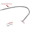 78.7inch Universal Stainless Steel Exhaust Pipe 1inch ID Parking Air ...