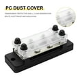 8 Terminal Power Distribution Block Bus Bar with Covers 150 Amps Rating ...