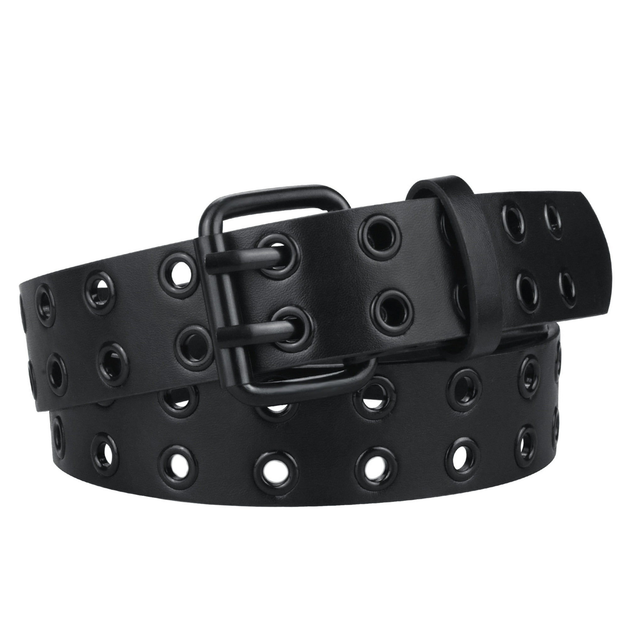 Click here for Maikun Belts For Women Black Belt Grommet  Studded... prices