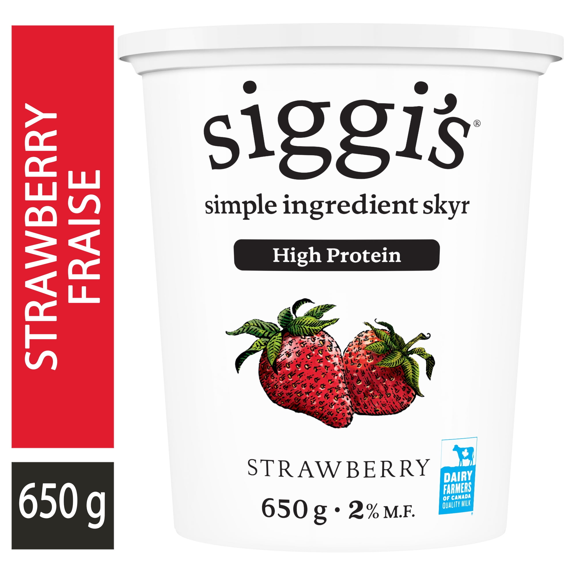 Click here for Siggis Strawberry Skyr Yogurt 2 650g prices