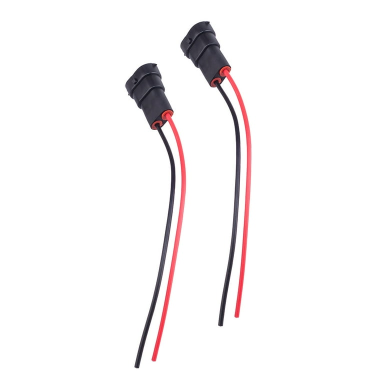 H8 Bulb H11 H8 880 881 Wiring Harness Pigtail Sockets Female Connector ...