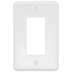 Franklin Brass Stamped Round Single Switch/Duplex Wall Plate in Antique ...