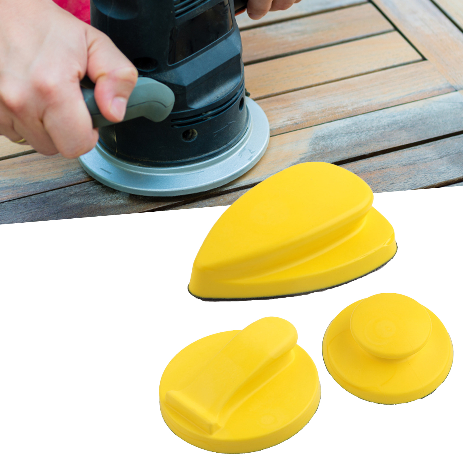 Hand Sandpaper Holder: Quick-Paste, Long-Lasting, Practical Sandpaper ...
