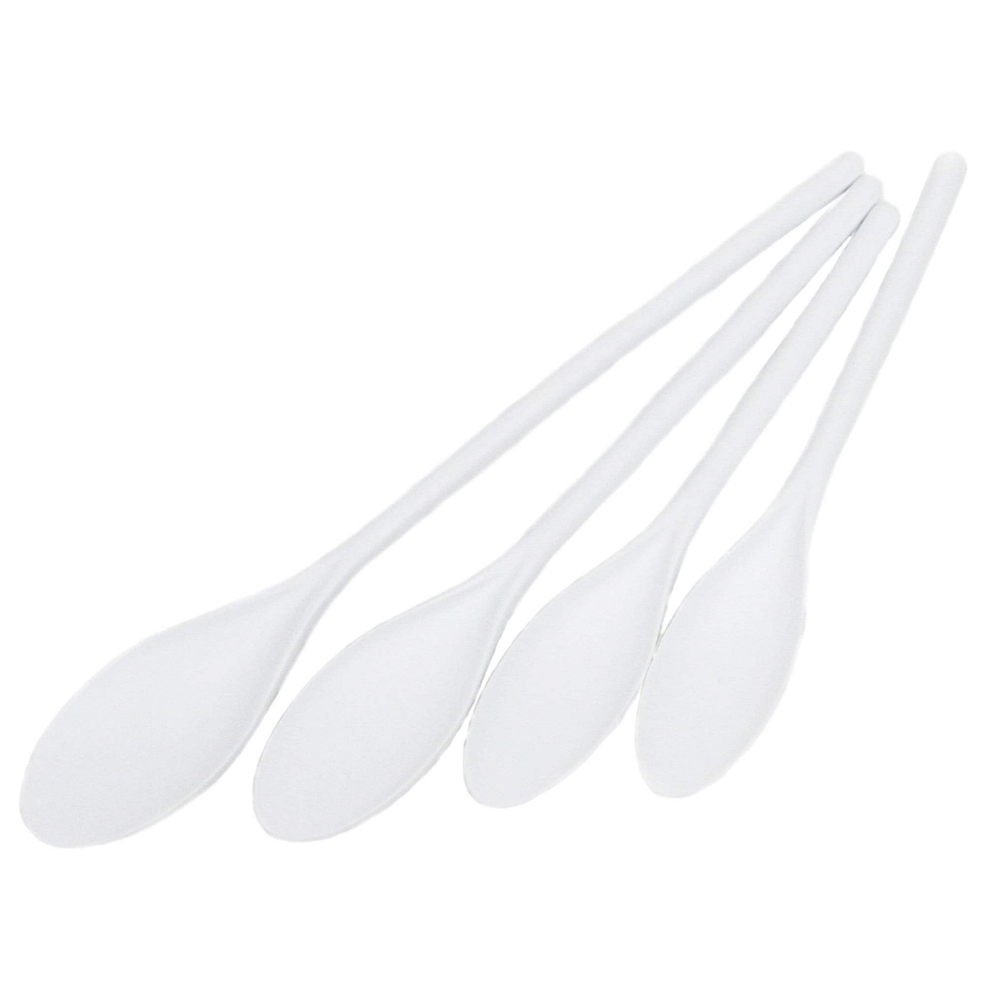 Chef Craft Select Plastic Poly Spoon Set, 10-14.5 inch 4 piece set ...