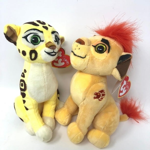 TY Sparkle - Set Of 2 KION & FULI (The Lion Guard Plush) - Walmart.com
