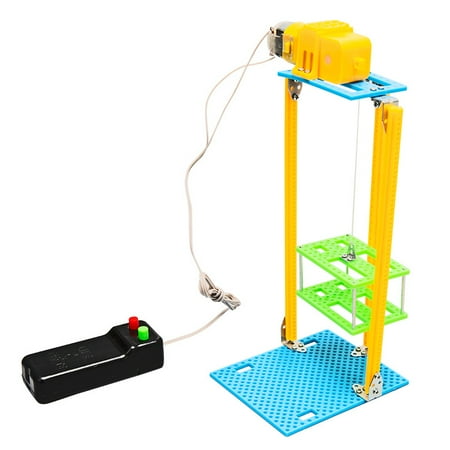 Physics Experiment Creative Puzzle Assembly Kit, Elevator Toy, 1 Piece ...