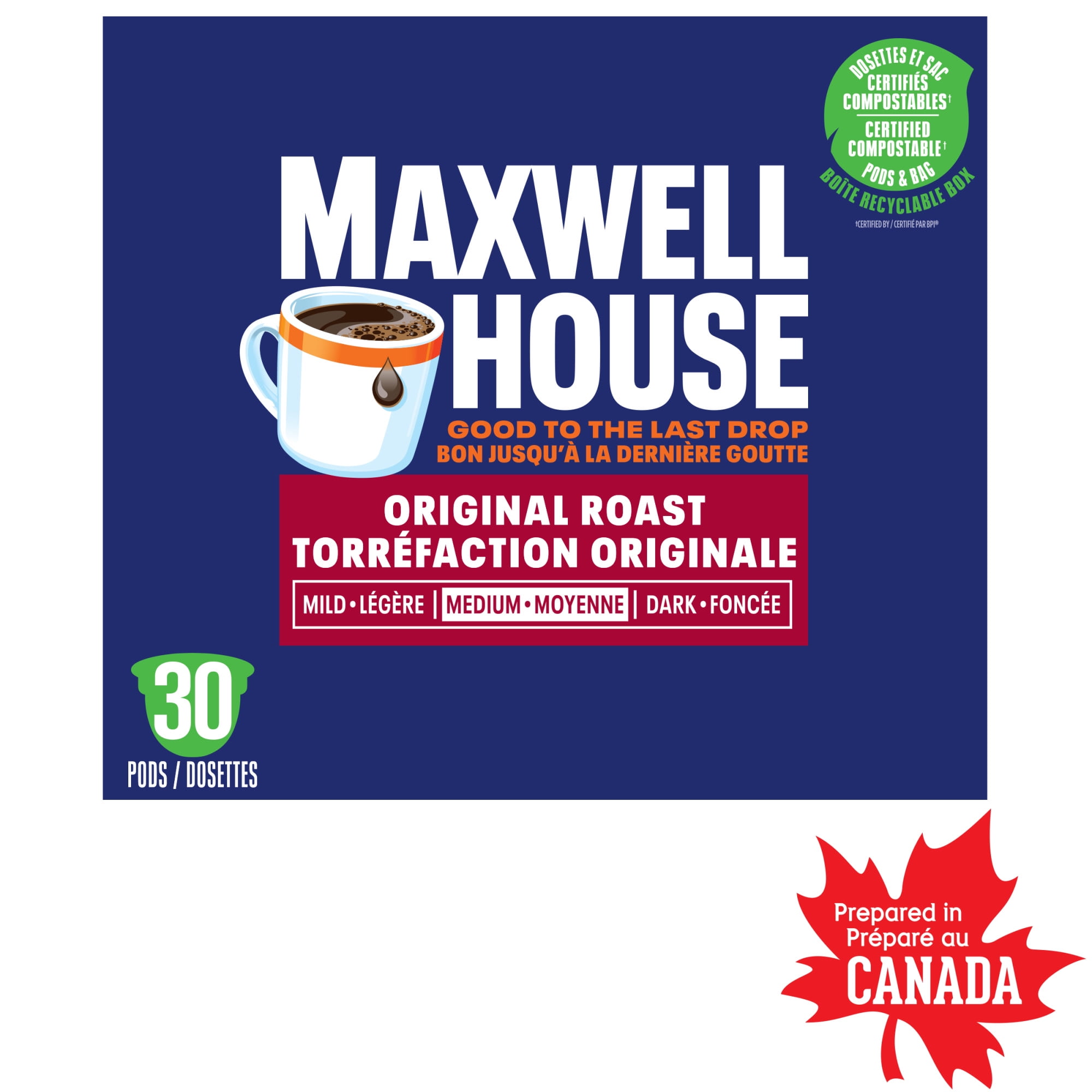 Click here for Maxwell House Original Roast Coffee Certified Comp... prices