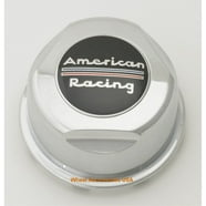 American Racing Center Cap Satin Black Finish 1327000SB 3.27" OD 5 Lug ...