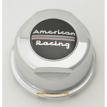 American Racing Center Cap Satin Black Finish 1327000SB 3.27" OD 5 Lug ...