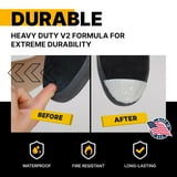 Tuff Toe V2 Heavy Duty Boot Guard Protector | Waterproof Non-Slip Sole ...