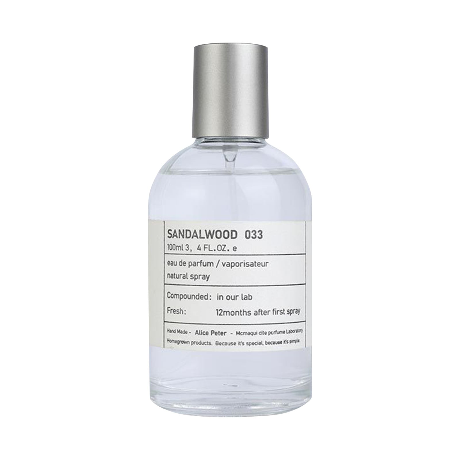 Sandalwood 033 Eau de Parfum Spray Fragancia de larga duración para ...