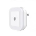 Dusk To Dawn Sensor LED Night Light, Cool White, Plug-in Wall Outlet (6 ...
