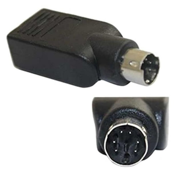 6-Pin Male to USB Female Keyboard Adapter - Walmart.com