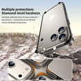 Bumper Protection Designed for iPhone 17 Pro Case,Alloy Aluminum Metal ...