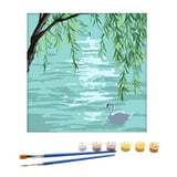DIY Landscape Oil Painting Color Filling Painting γψ х⭐ U2A2 - Walmart.com