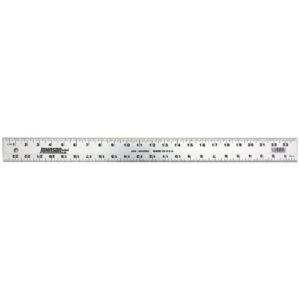 Johnson Level J24 24 inch Aluminum Straight Edge - Walmart.com ...