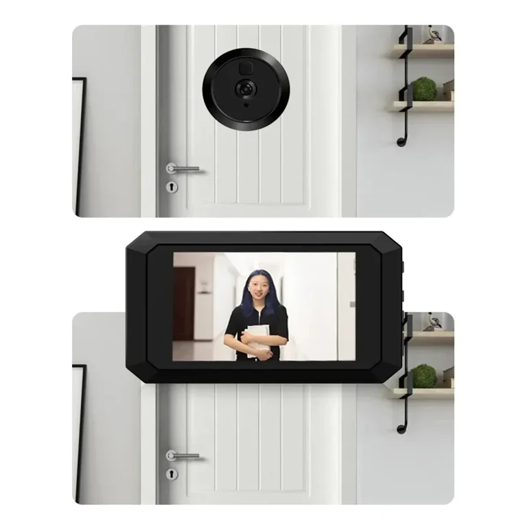 Digital Door Peephole Viewer Camera Walmart Door Security Monitor