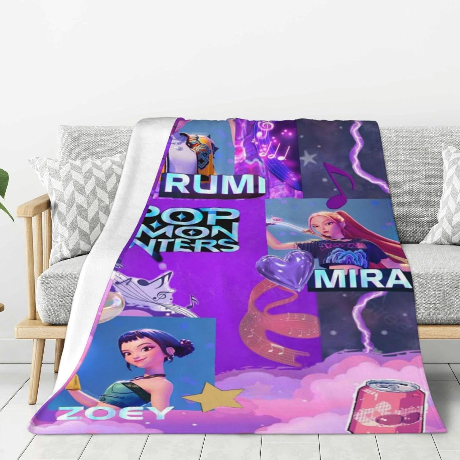 Click here for Walfour Soft And Cozy Kids Blanket A K-Pop Childre... prices