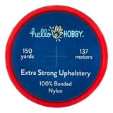 Hello Hobby French Navy Blue 100% Bonded Nylon Thread, 150 Yards ...