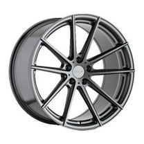 Tsw Mechanica 20X10 5X120 35Et 72.1Cb Matte Gunmetal W/ Matte Black ...