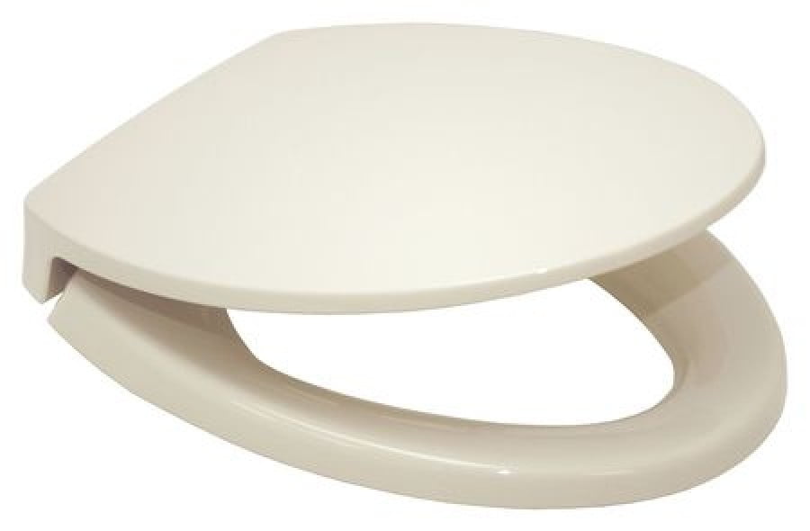 TOTO SS114#12 Toilet Seat, With Cover, polypropylene, Elongated, Beige ...