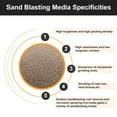 #80 Grit Aluminum Oxide | Sandblasting Media | Premium Long | Lasting ...