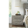 Modus Alexandra 2 Drawer Solid Wood Nightstand in Rustic Latte ...