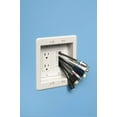 iMBAPrice Cable Entry Device, Brush-Style Opening, Decorator-Style Wall ...