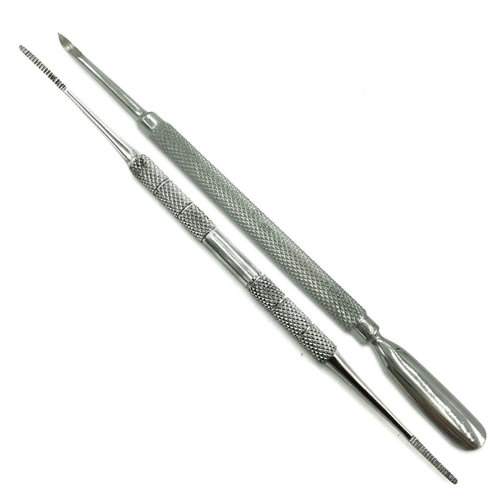 RUST FREE TWO SIDED NAIL FILE + CUTICLE PUSHER CHIROPODY PODIATRY ...