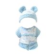 Agiufgs Doll Clothes Set for 12 in Outfit Dress, Cute Pink Frog Design ...