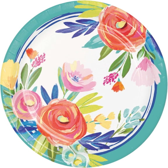 Patriotic Proud Made in the USA 9-inch Paper Plates 8 Per Pack ...