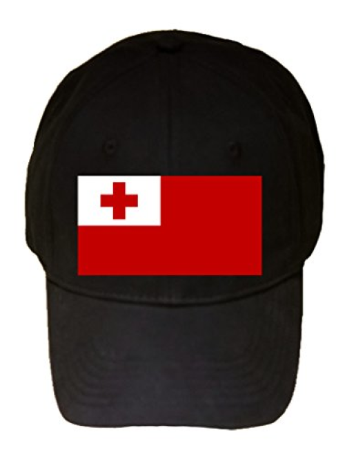 Tonga - World Country National Flags - 100% Cotton Adjustable Hat ...