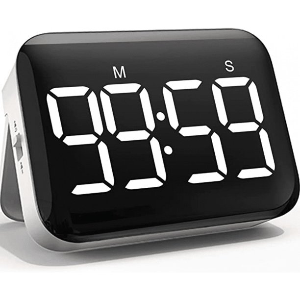 Digital Kitchen Timer - Large Led Magnetic Timer With Countdown Count ...