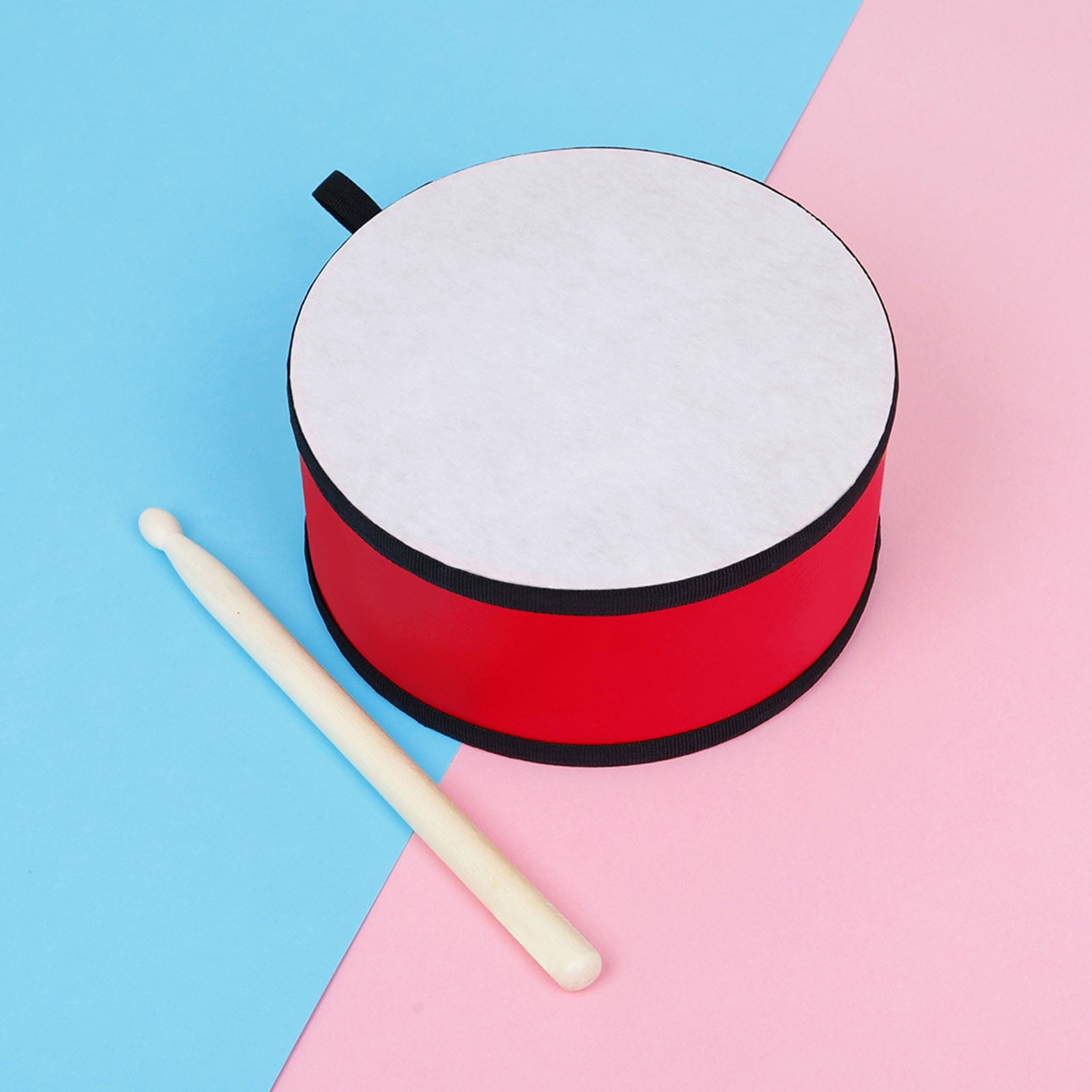 Cheers.US Hand Tambourine Wooden Educational Music Equipment Dual Sided ...