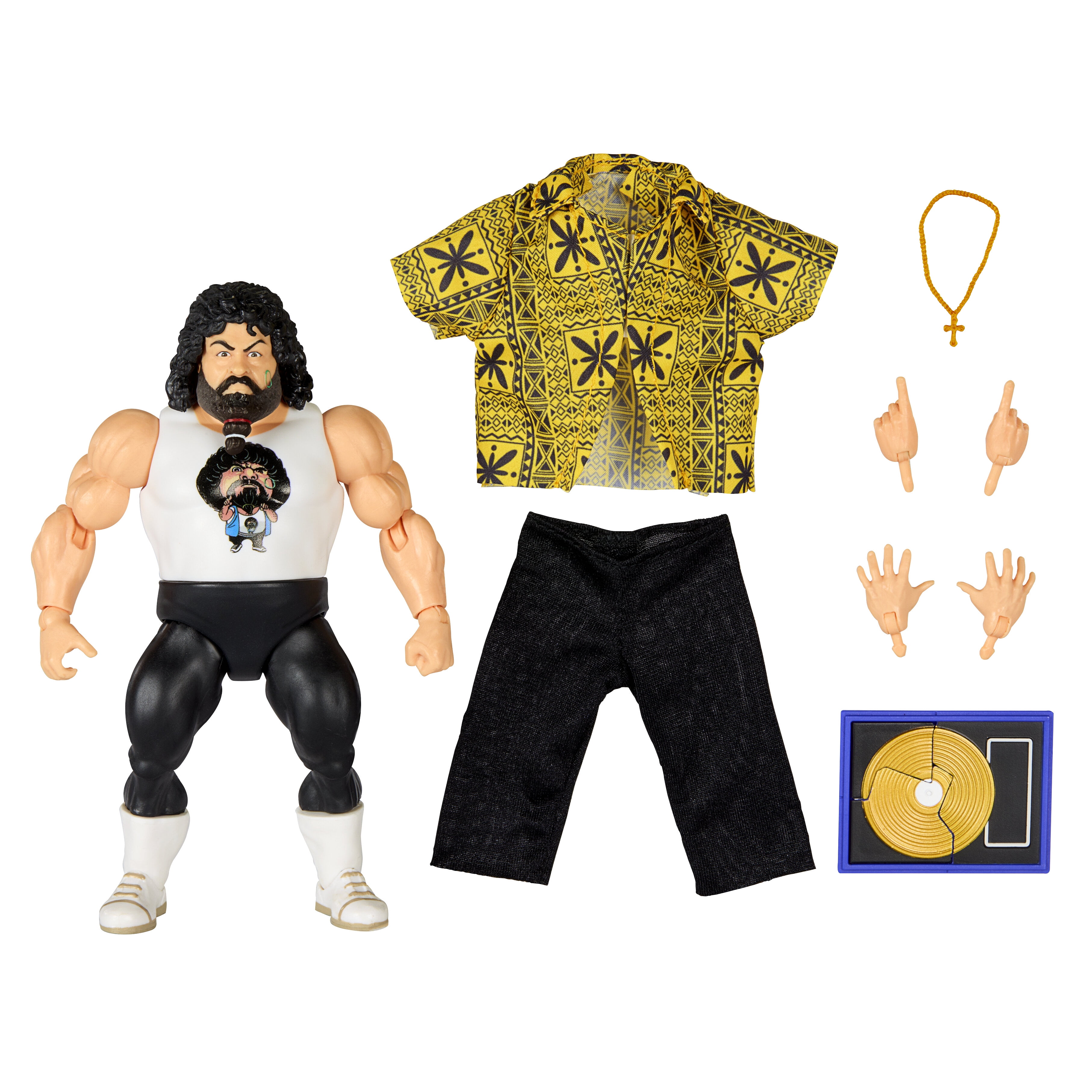 WWE Action Figure Captain Lou Albano Superstars, 16 Points of ...
