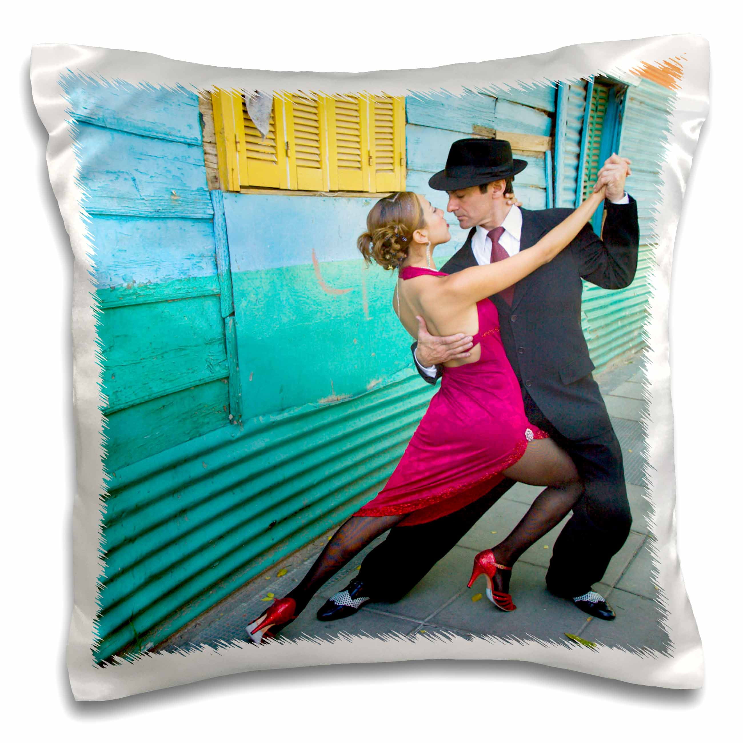 Argentina, Buenos Aires, La Boca. Tango dancing - SA01 BJA0004 - Jaynes Gallery 16x16 inch ...