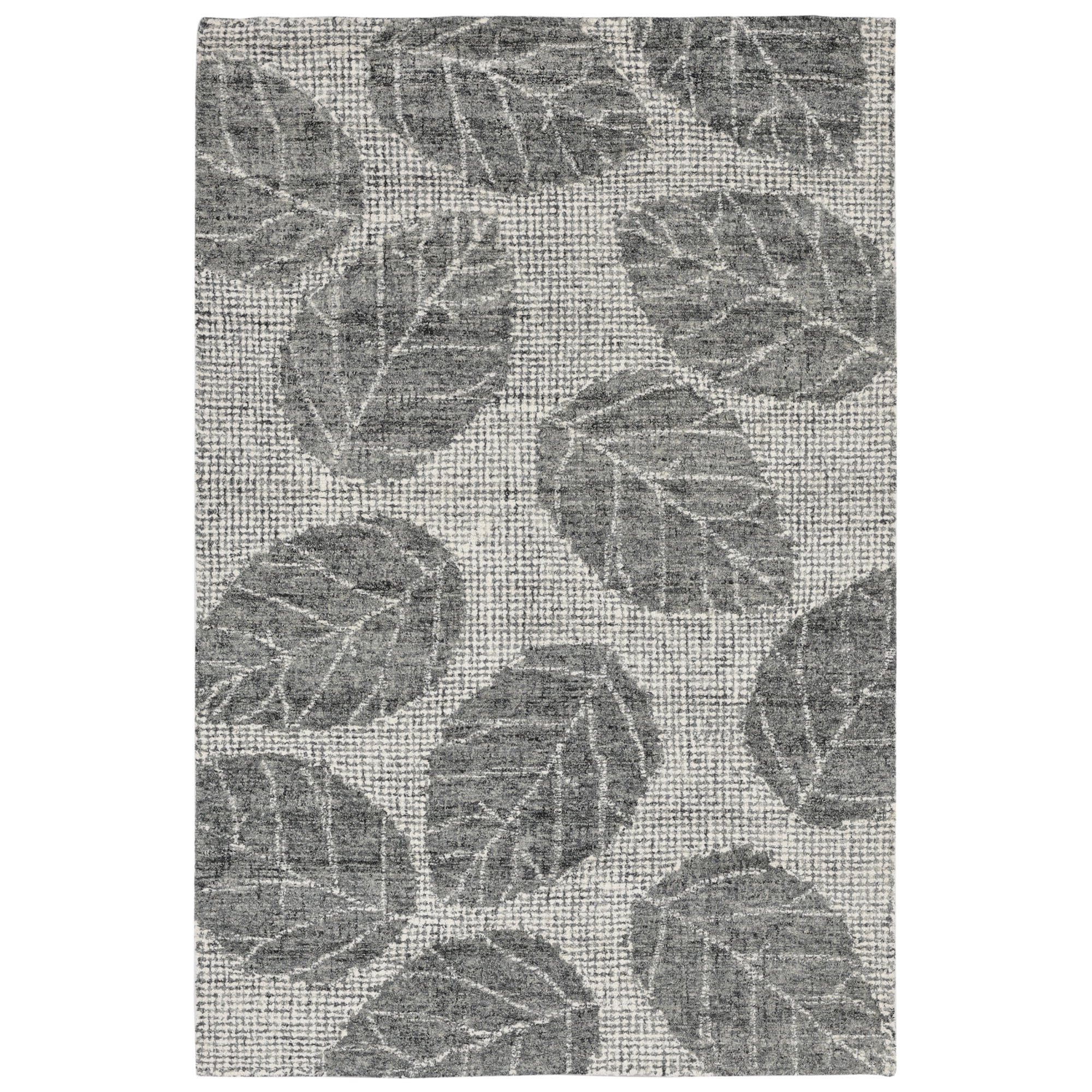 Liora Manne Savannah Leaf Indoor Rug Flannel 5'X7'6" - Walmart.com