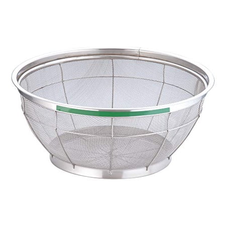 Commercial TKG New Mammoth Color Shallow Strainer 43cm Green Stainless ...