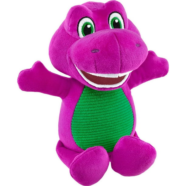 Fisher-Price Barney’s World 6.5-Inch Plush Barney Toy Dinosaur for ...