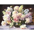 TISHIRON 5D DIY Diamond Painting Kit, 12x16 Inches, Flowers and Vases ...