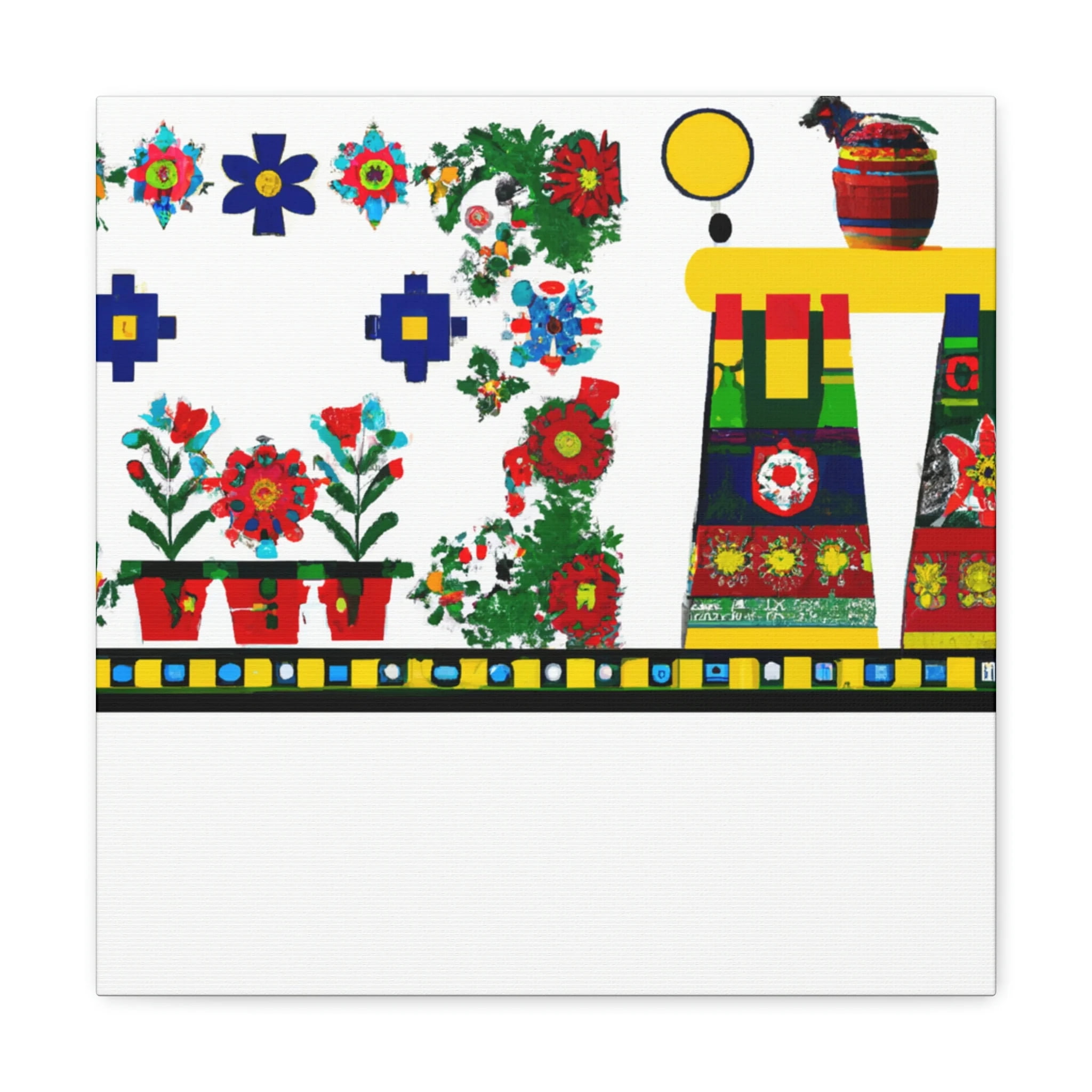 Rural Utopia Illumined - Canvas - Walmart.com